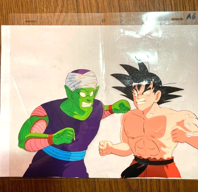 DRAGON BALL Z DBZ Goku Production Cel Animation celluloid painting Rare ...