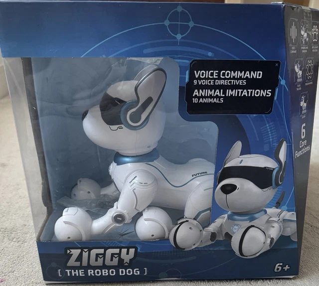 ZIGGY THE ROBO Dog – Remote & Voice Interactive Robot Pet Kids Christmas Gift! £21.50 - PicClick UK