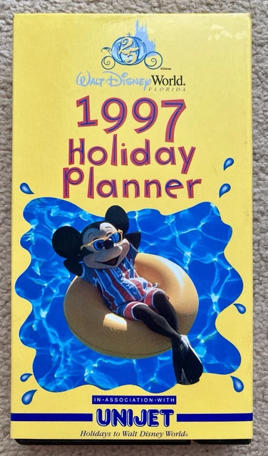 VINTAGE RARE WALT Disney Promotional VHS - Disney World - 1997 Holiday ...