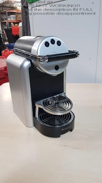 FOR PARTS! NESPRESSO Zenius ZN100 Professional Pod Capsule Coffee ...