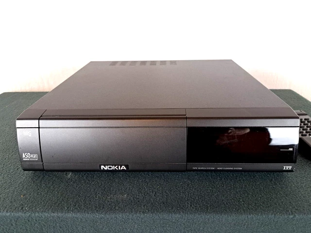 NOKIA 3702 VPS - VHS-Videorecorder mit Fernbedienung EUR 85,00 ...