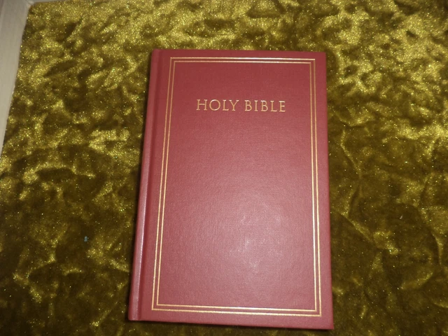 HOLY BIBLE MAROON King James Holman 2014 $8.95 - PicClick