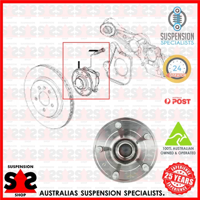 REAR AXLE LEFT Or Right Wheel Hub Suit HOLDEN Cruze 2.0 DTFi CRUZE Saloon (JG) EUR 113,70 ...