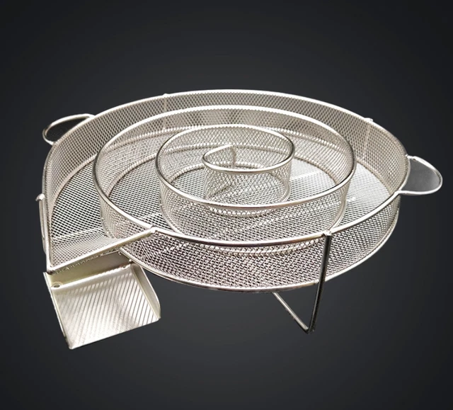 COLD SMOKE GENERATOR Economy Fire Smoking BBQ Smoke Spiral Stainless ...