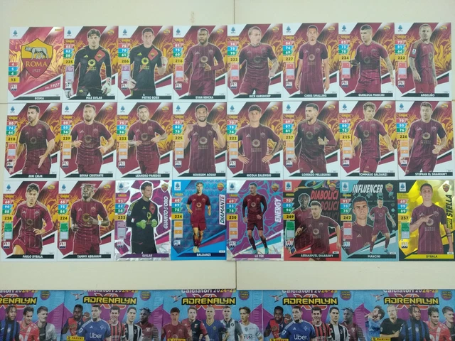 PANINI CALCIATORI ADRENALYN 2024-25 2025 Fiorentina Squadra Completa 18 Card EUR 8,00 - PicClick IT