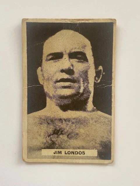 JIM LONDOS: WRESTLER. 1932 Sweetacres Champion Chewing Gum: Series of ...