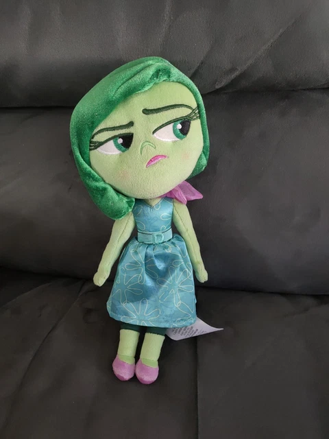 INSIDE OUT DISGUST Plush Soft Toy Doll Pixar Disney Store £9.99 ...