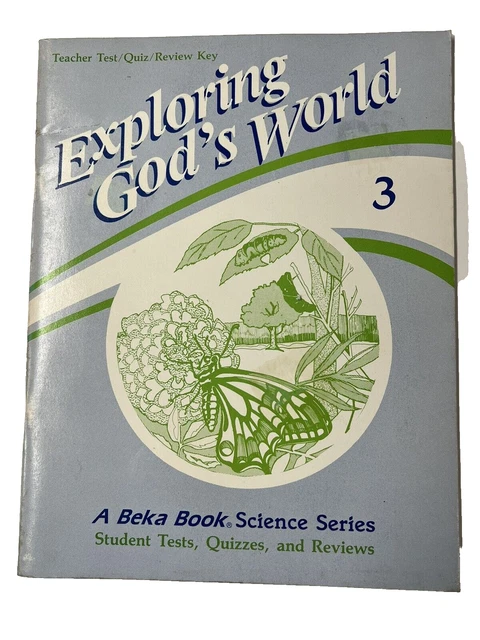 ABEKA EXPLORING GODS World Gr 3 Teacher Test/Quiz/Review Key Revised Ed ...