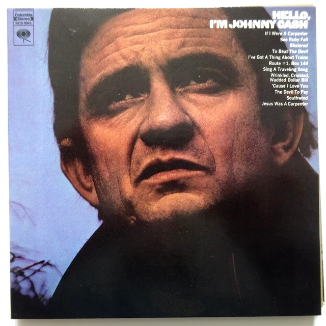 HELLO, I'M JOHNNY CASH (1970) FIRST TIME ON CD! ★ New Replica LP Col ...