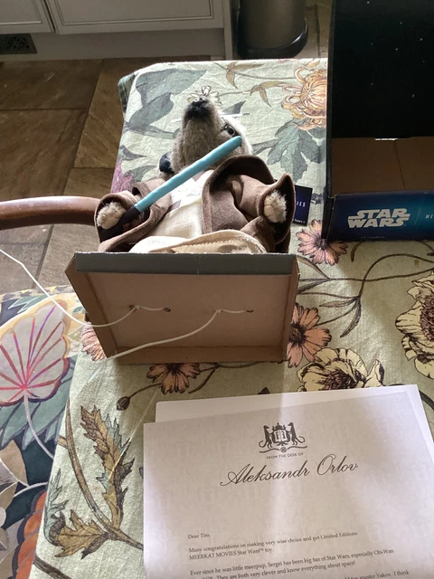 MEERKAT MOVIES LIMITED Edition Sergei Obi-Wan Kenobi and BB8 £5.44 ...