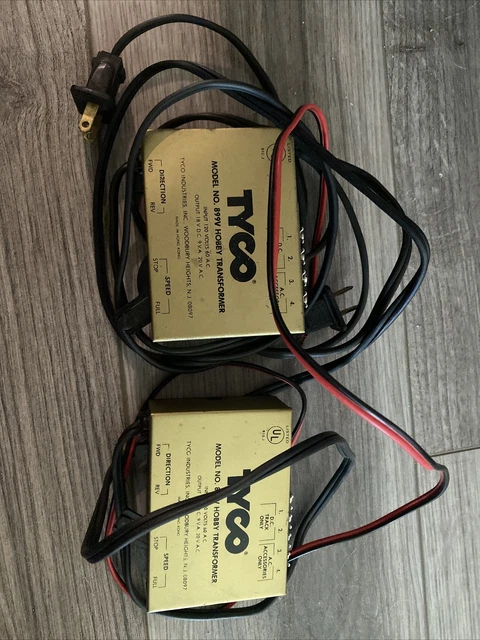 TYCO HOBBY TRANSFORMER Model 899V - HO Scale Train Control Power Supply ...