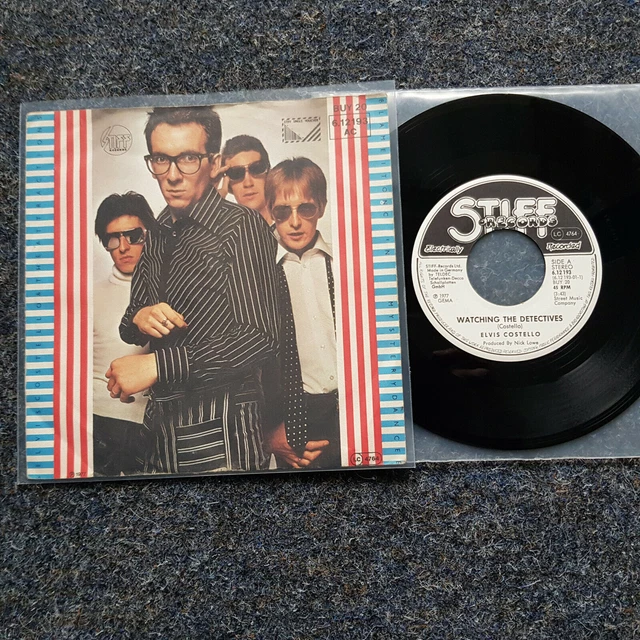 ELVIS COSTELLO - Watching the detectives 7'' Single GERMANY EUR 17,99 ...