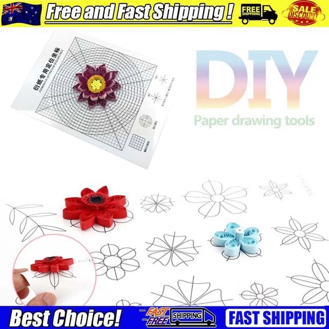 RELEASE DRAWING LOCATING Paper Craft Quilled Setting for DIY Paper ...