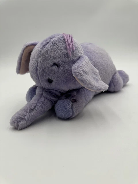 DISNEY STORE EXCLUSIVE Lumpy Heffalump Purple Elephant 15" Plush Winnie ...