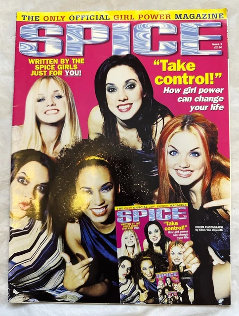 SPICE GIRLS THE Only Official Girl Power Magazine Issue #1. Extremely ...