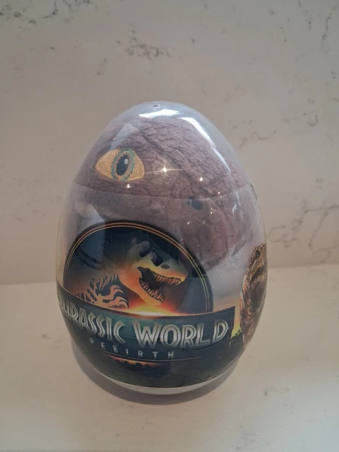 BRAND NEW JURASSIC WORLD REBIRTH EGG DINOSAUR PLUSH 5" SOFT TOY ...