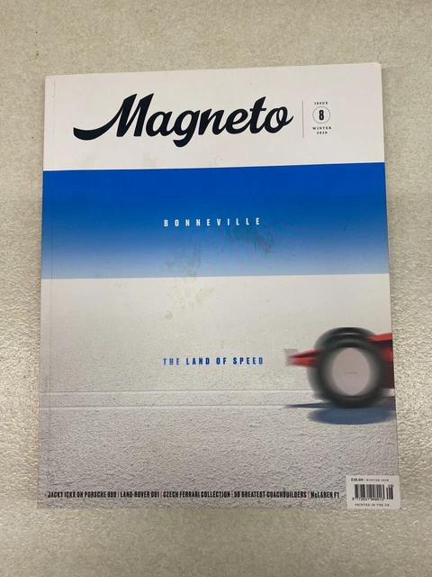 CLASSIC CAR MAGAZINE Magneto ISSUE 8 Winter 2020 £19.95 - PicClick UK