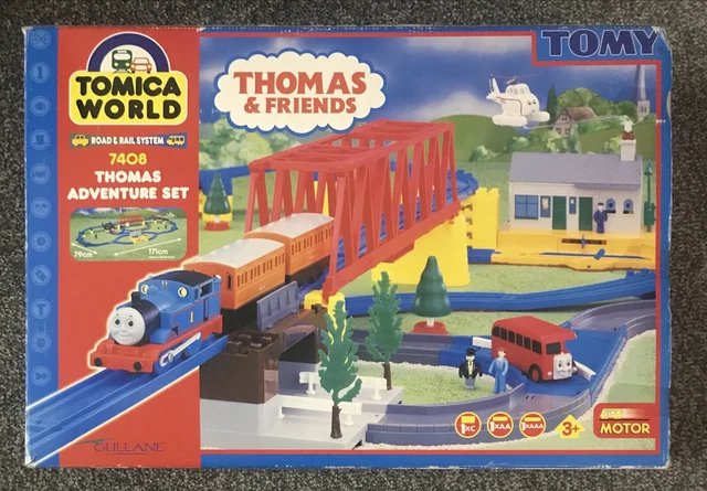 TOMICA WORLD THOMAS & Friends Thomas Adventure Set 7408 99% Complete ...