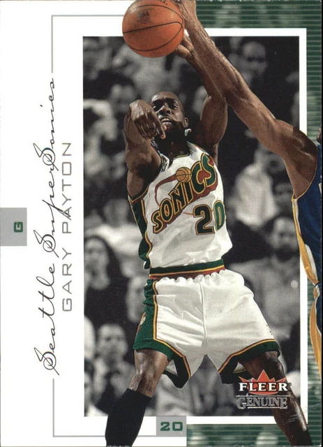 2000-01 FLEER VÉRITABLE carte de basketball Seattle Supersonics #69 ...