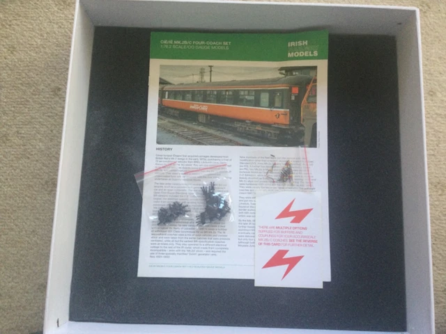 IRISH RAILWAY MODELS IRM1251D CIE/IR Mk.2b/c Passenger Coach IR Orange ...