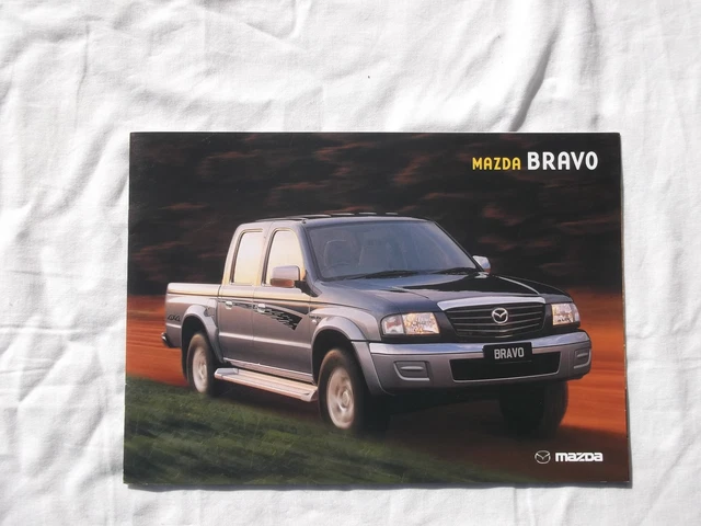 MAZDA BRAVO UTILITY Sales Brochure Ute $25.00 - PicClick AU