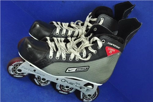 NIKE BAUER SUPREME Enforcer XR Inline Blades Roller Skates Size 10 Mens ...