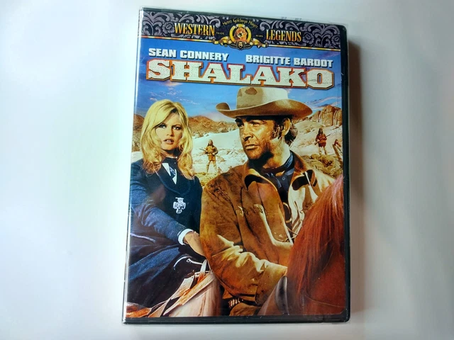SHALAKO (DVD, 2004) 1968 - Sean Connery Brigitte Bardot - Region 1 ...
