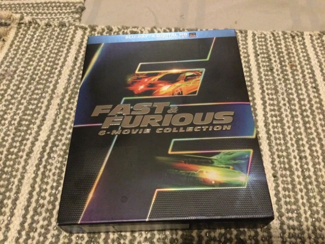 FAST & FURIOUS 6 Movie Collection Blu-Ray Digital HD Ultraviolet 2014 ...