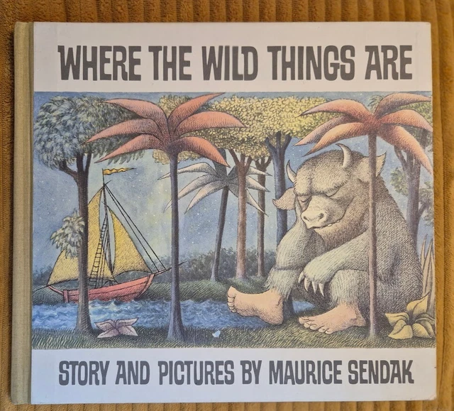 WHERE THE WILD Things are by Maurice Sendak 25th Anniversary Edition ...