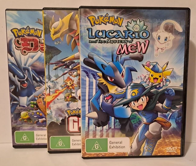 POKEMON DVD BUNDLE 3 DVD SET DISCS LIKE NEW R4 Giratina, Darkrai ...