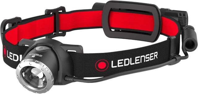LEDLENSER HEAD TORCH Rechargeable LED 600 lm Focusable, Inc Rear Red ...