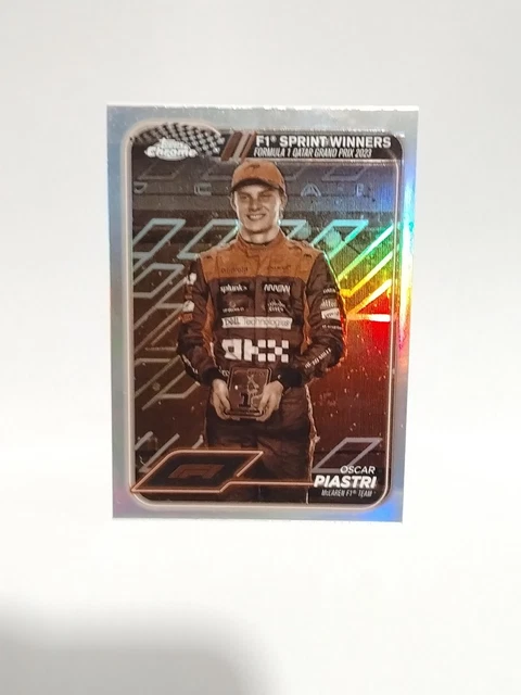 TOPPS CHROME OSCAR Piastri F1 Sprint Winners Sepia #151 £1.16 - PicClick UK