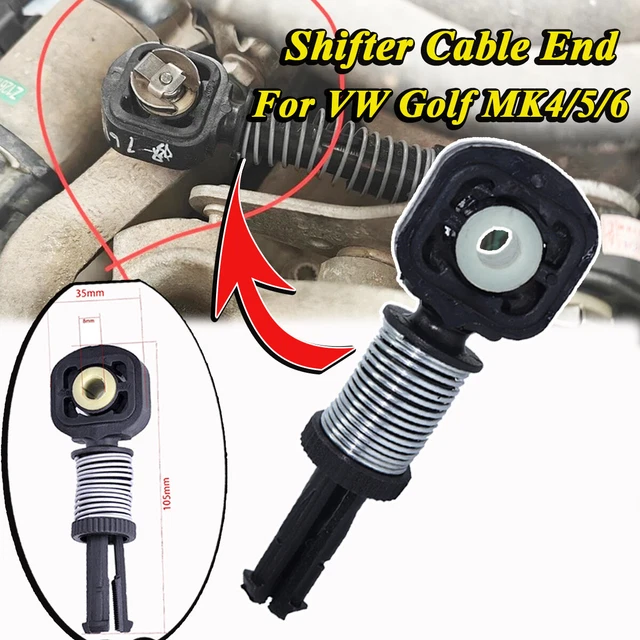 GEAR SHIFT LINKAGE Manual Shaft Gear Lever Selector Cable For VW Golf ...