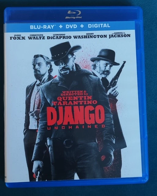 QUENTIN TARANTINO DJANGO Unchained DVD Blu-ray Combo Region A US IMPORT ...