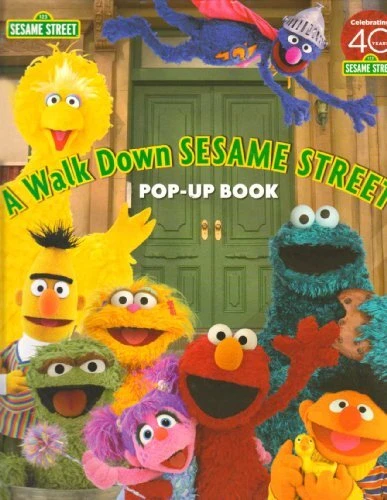 A WALK DOWN Sesame Street: Pop-Up Book, Sesame Workshop £8.99 - PicClick UK
