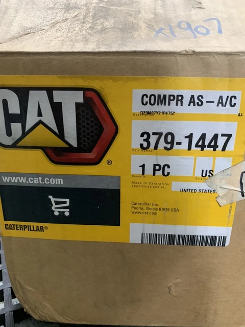 NEW SANDEN 4277 AC Compressor CAT International Navistar 379-1447 ...