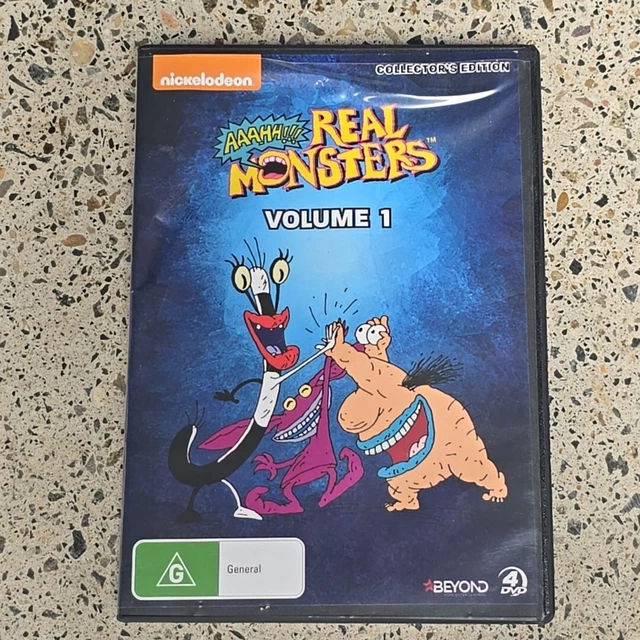 REAL MONSTERS (COLLECTOR'S Edition, DVD, 1998) Nickelodeon Kids PAL 4 ...