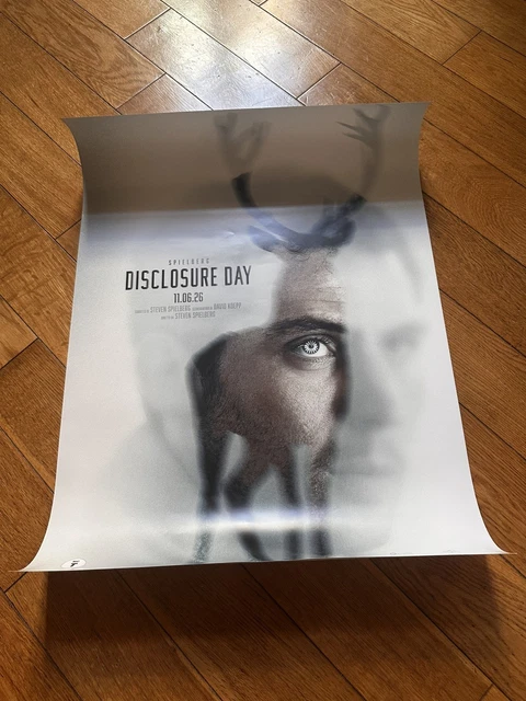 DISCLOSURE DAY FILM Movie Steven Spielberg Emily Blunt 2026 42X60 Circa ...