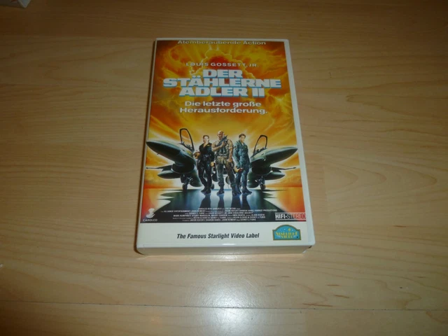 VHS FILM - Der stählerne Adler II - 80er 80s Action - Videokassette EUR ...