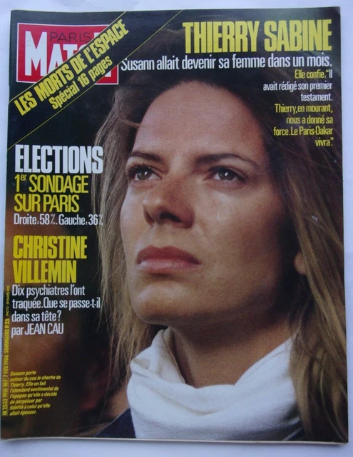 PARIS MATCH 1915 Wagner Sabine Challenger Mazlat Perillat Trintignant ...