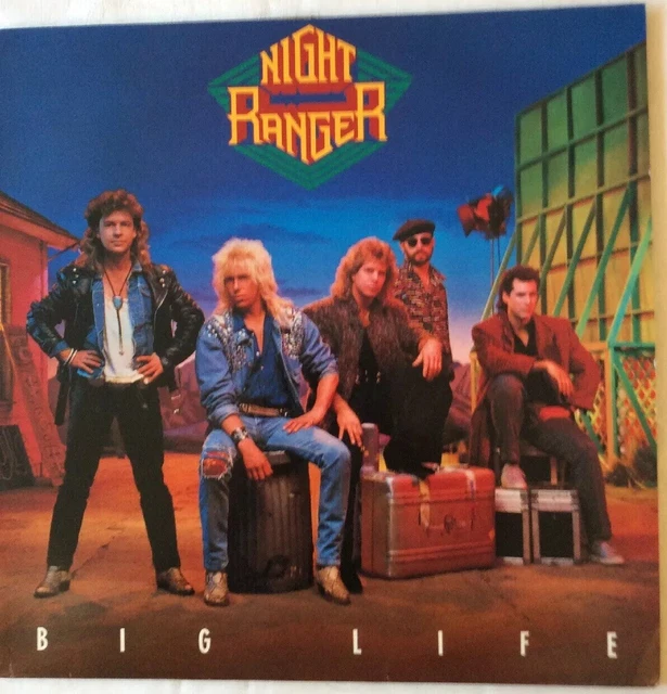 NIGHT RANGER BIG Life Original Vinyl LP Classic Rock 80s EUR 21,63 ...