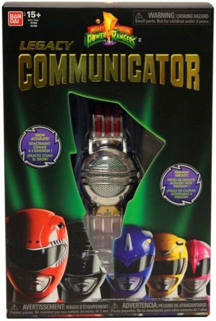 MIGHTY MORPHIN POWER Rangers MMPR Legacy Communicator. BRAND NEW IN BOX ...