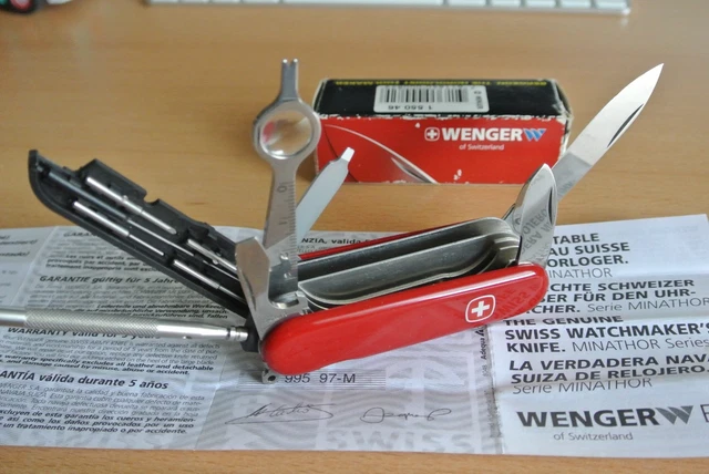 WENGER MINATHOR BERGEON Uhrmachermesser EUR 201,00 - PicClick DE