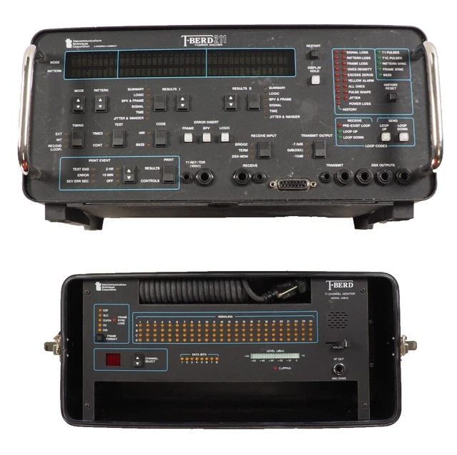 TTC T-BERD 211 T-Carrier Analyzer w/ T1 Channel Monitor 40849 £124.10 ...