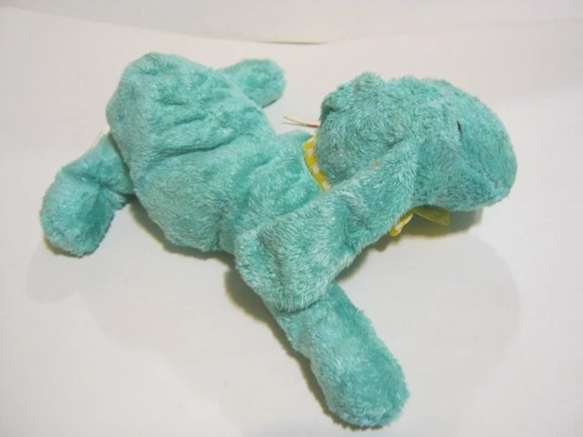 TY BEANIE BABY Diddley, The Green Dog, 25 juillet 2000, avec étiquettes ...