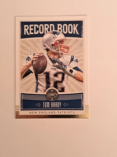 2020 PANINI LEGACY Tom Brady RECORD BOOK #RB-TB3 Patriots EUR 1,92 ...