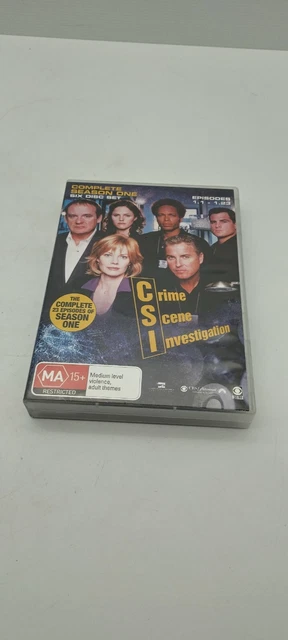 CSI - COMPLETE Season 1 - Six Disc Set - 23 Episodes $12.99 - PicClick AU