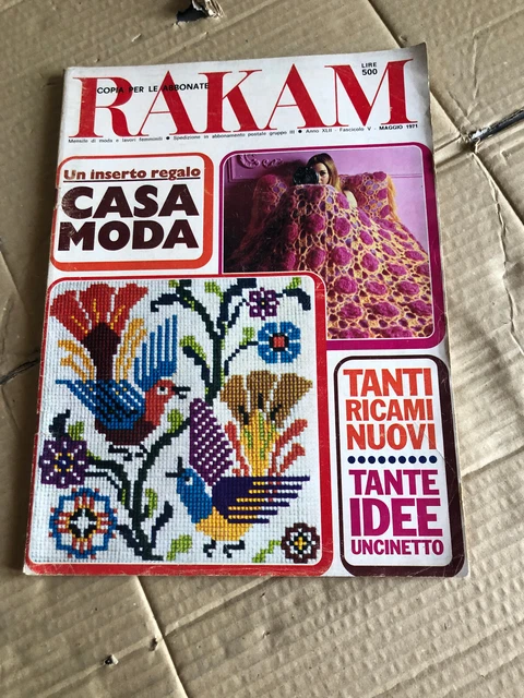 MAGAZINE RAKAM MENSUEL De Haute Mode Et Travaux Féminin Ans 70 Couture ...