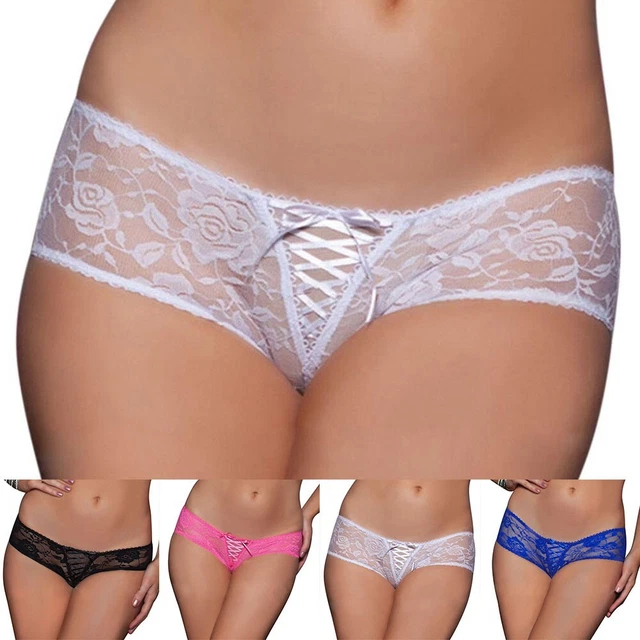 SEXY OFFENE SCHRITT-DESSOUS-SLIPS mit offenem Schritt für Damen Übergröße sc EUR 5,66 - PicClick FR