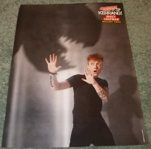 KERRANG! - MIKEY Chapman - Mallory Knox - Rare Poster (11x8 inches) £2. ...